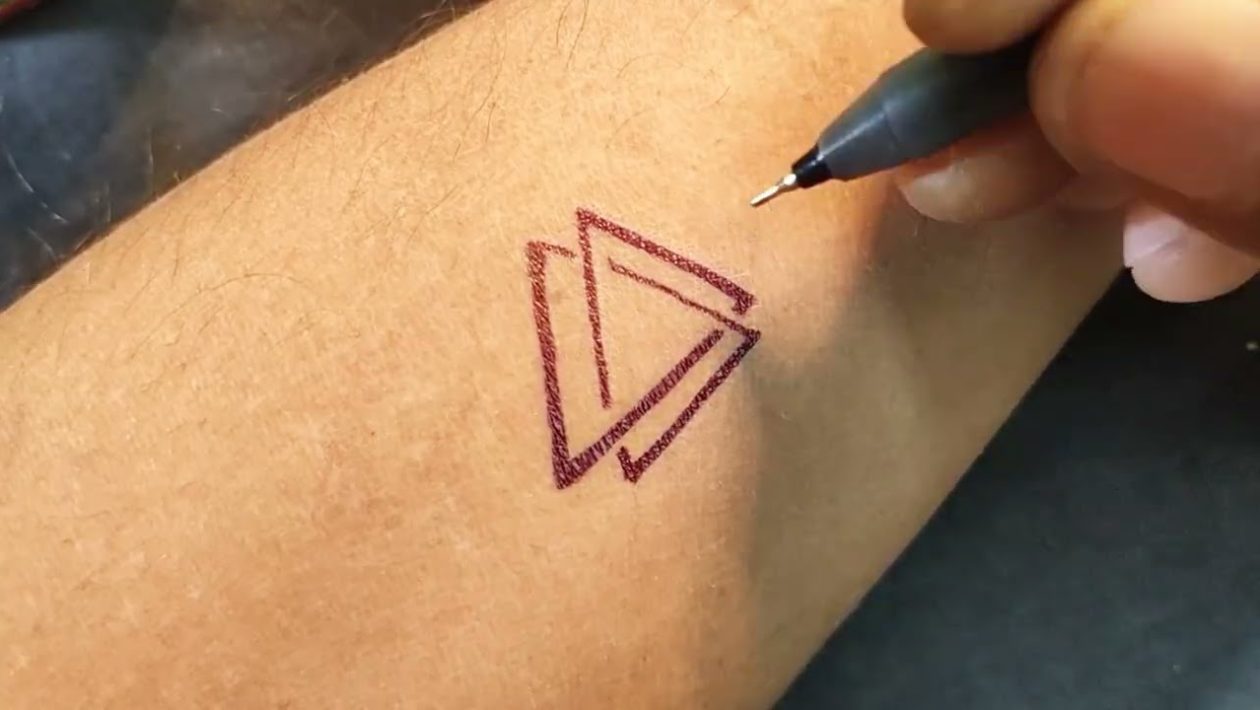 Triangle Tattoo Meaning: Exploring The Secrets Here! - Fiction Pad